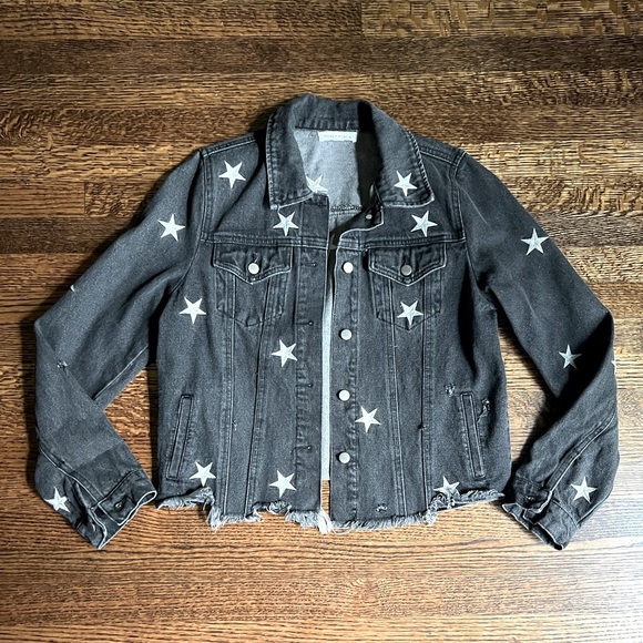 Honey Punch | Jackets & Coats | Final Price Starshine Trucker Jacket ...